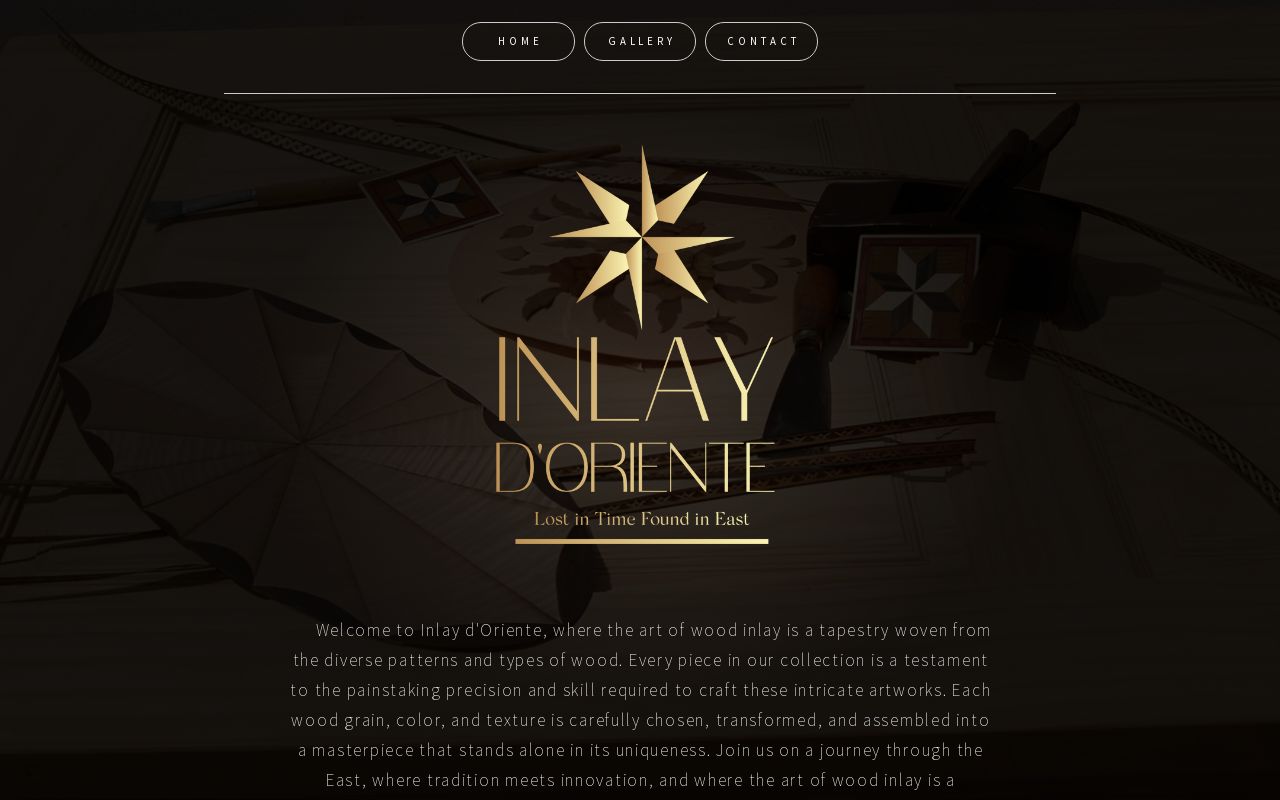 Inlay d'Oriente